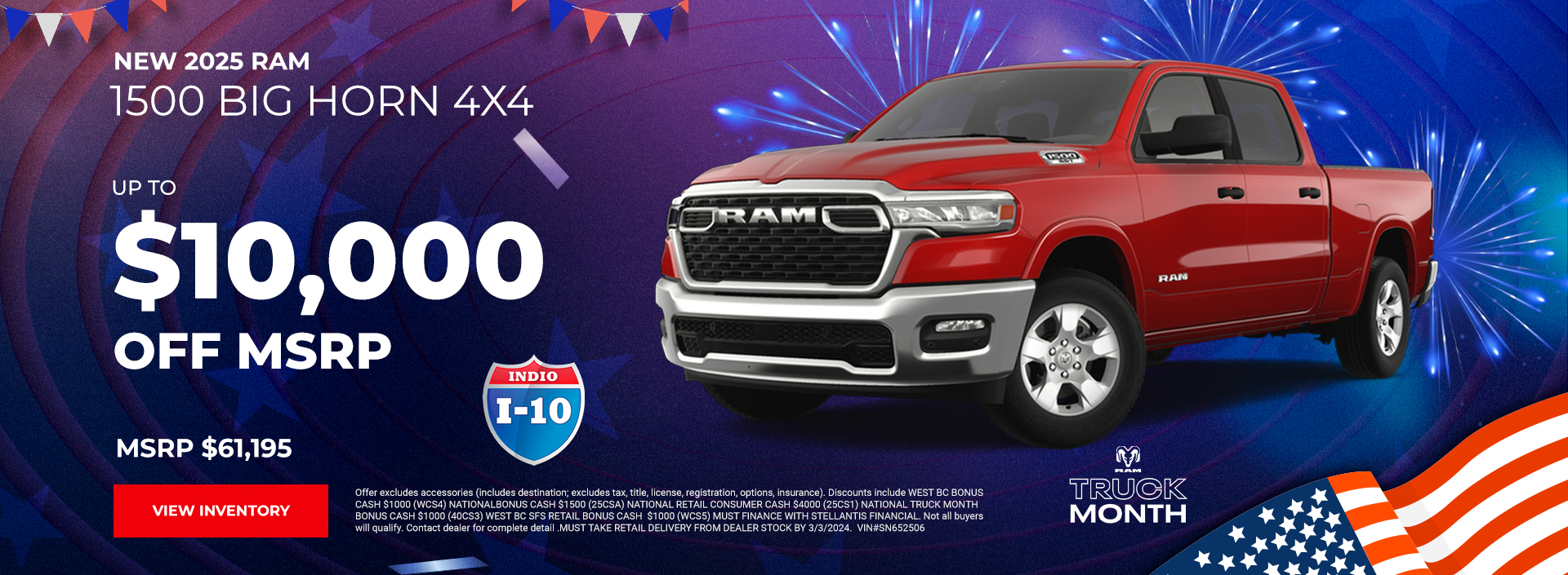 Chrysler, Dodge, Jeep, and RAM Dealer in Indio, CA | I-10 CDJR