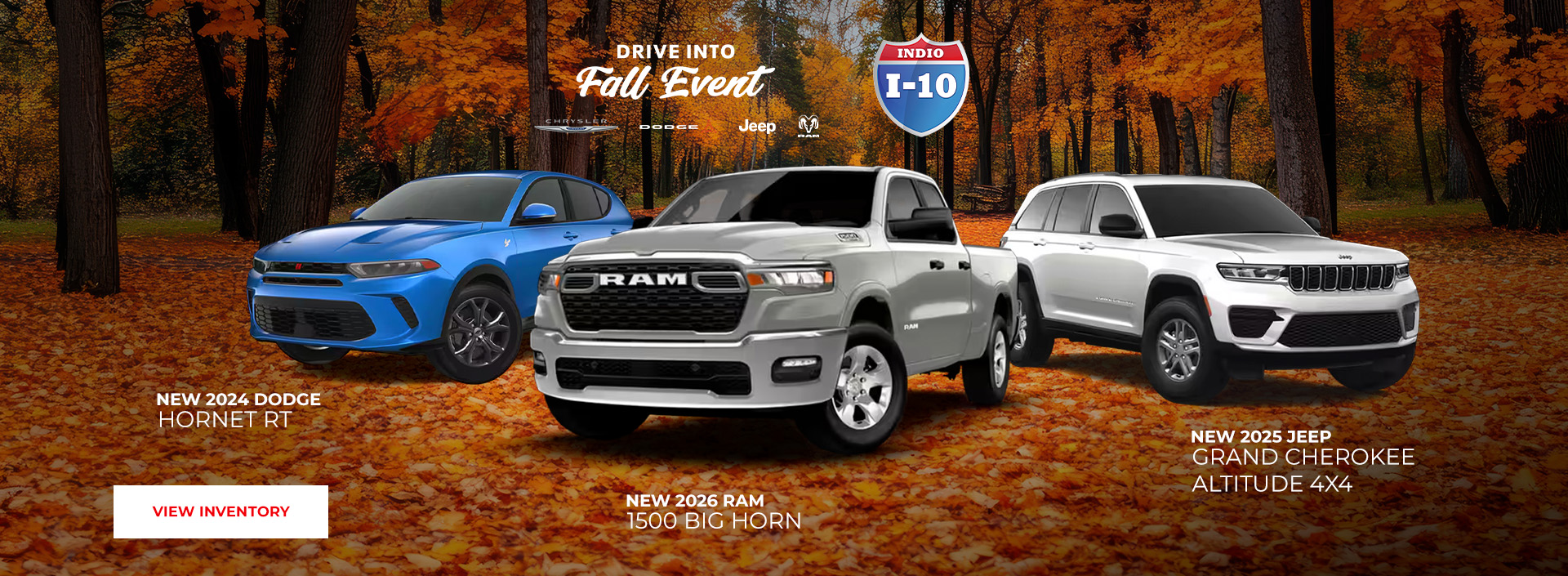 Chrysler, Dodge, Jeep, and RAM Dealer in Indio, CA | I-10 CDJR